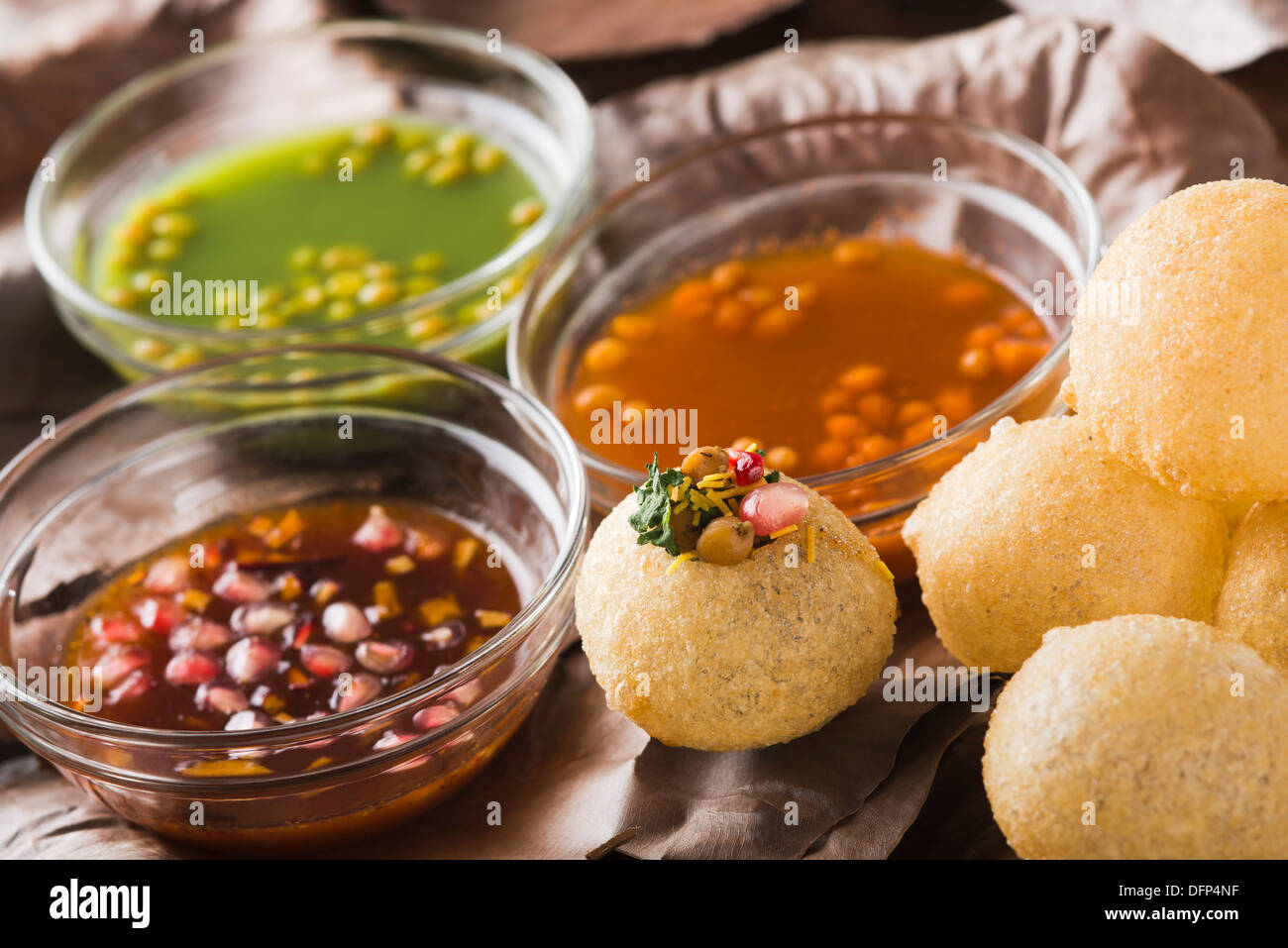 Paani puri hi-res stock photography and images - Alamy