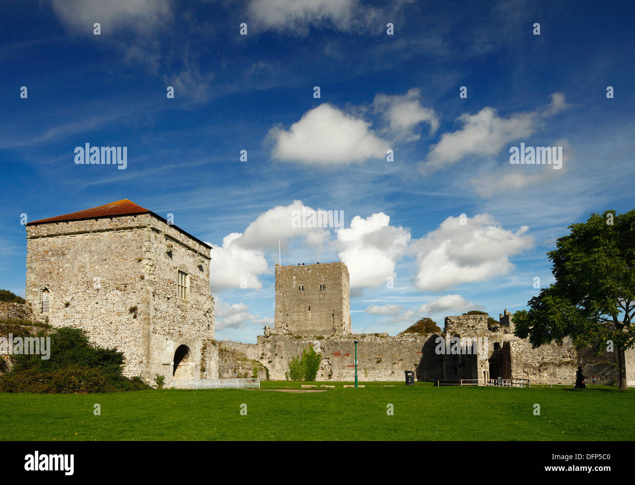 Portchester castle hi-res stock photography and images - Alamy