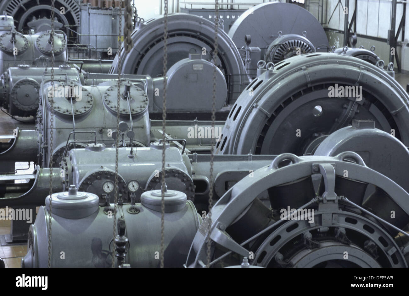 Generator machines hi-res stock photography and images - Alamy