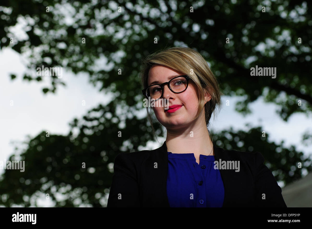 Hannah Kent, Contemporary Australian writer, attending the Edinburgh ...