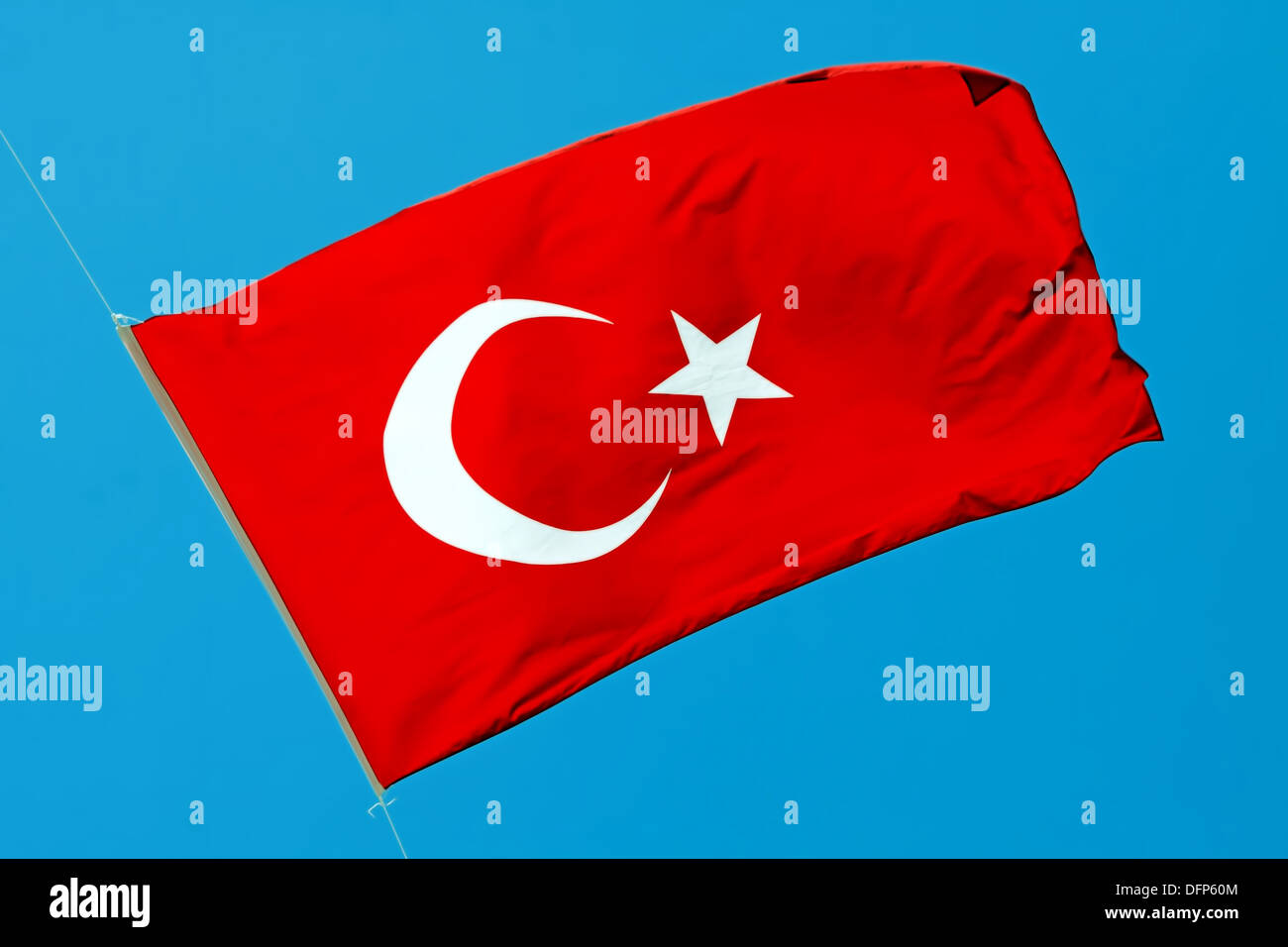 Turkey flag illustration hi-res stock photography and images - Alamy