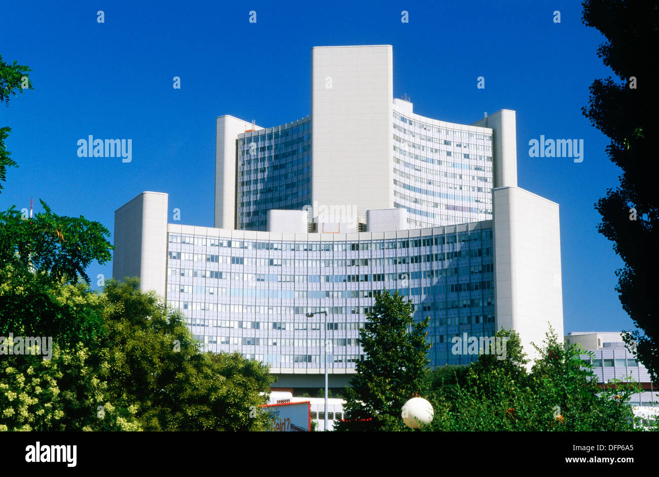 United Nations Headquarters Building Vienna Stock Photos & United ...