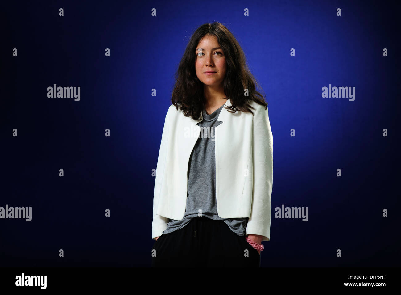 Daisy Hildyard, Yorkshire-born author, attending the Edinburgh ...