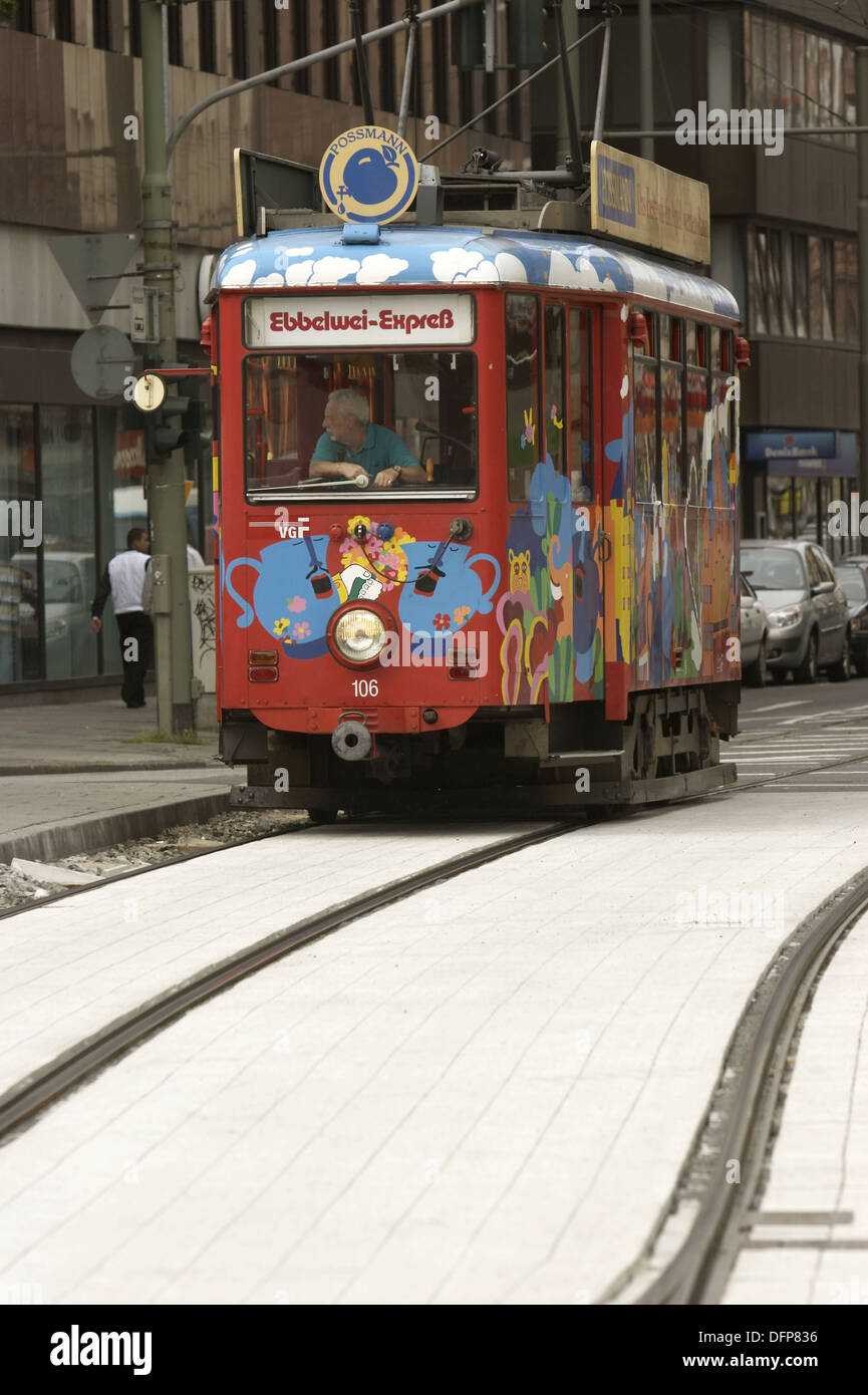 Tram decorated hi-res stock photography and images - Alamy