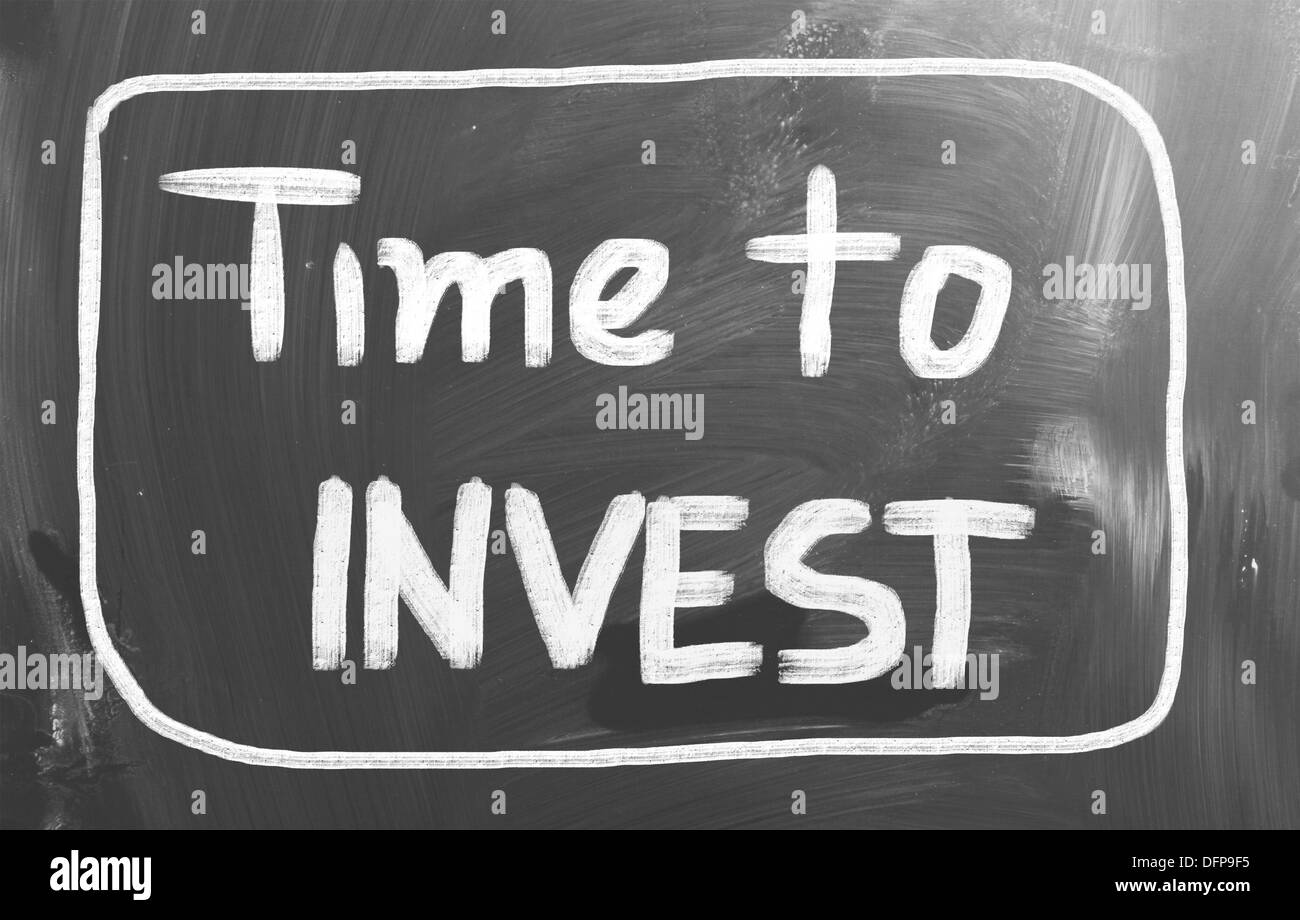 Time To Invest Concept Stock Photo - Alamy
