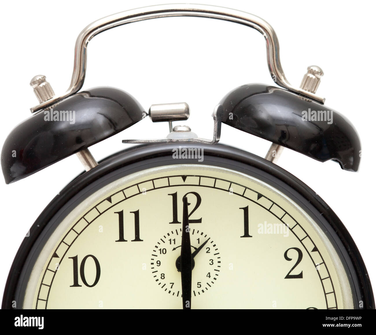 old fashioned alarm clock, black, isolated on white Stock Photo - Alamy old fashioned alarm clock, black, isolated on white Stock Photo - Alamy