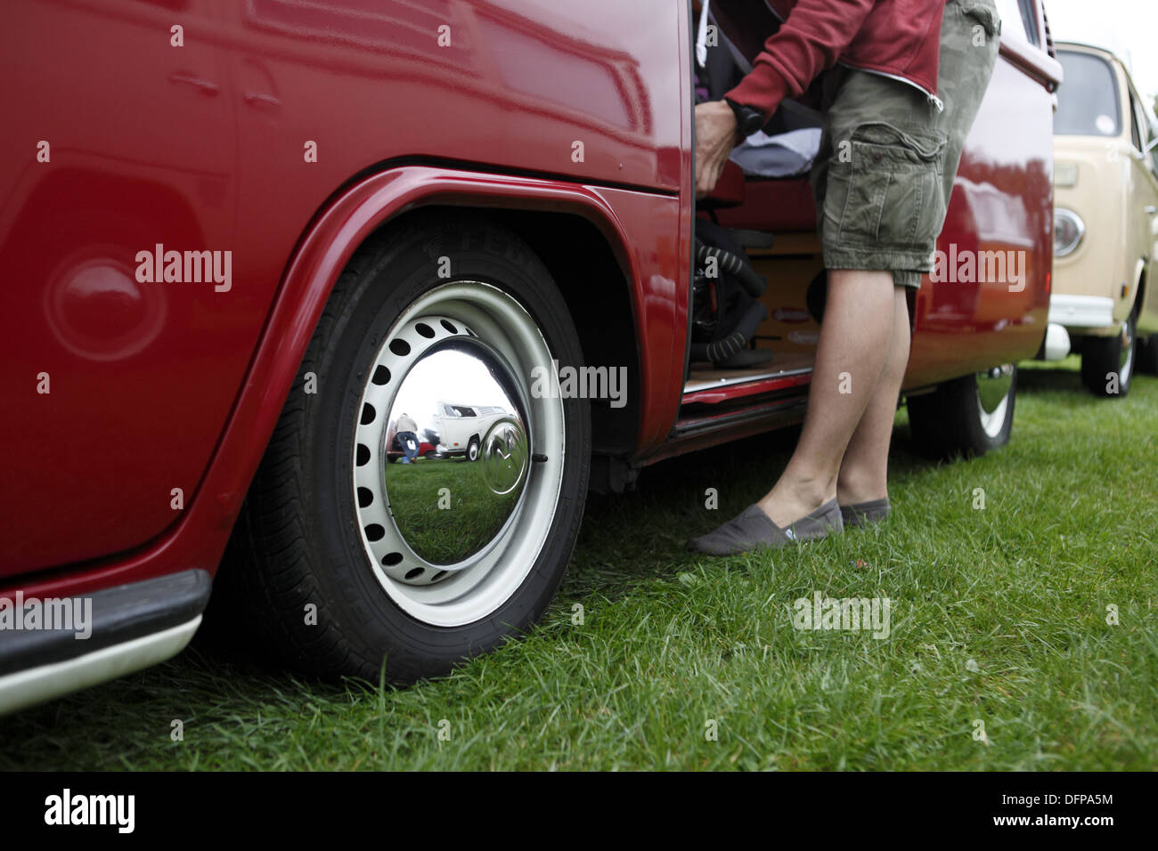The annual 'Brighton Breeze' VW camper van rally for enthusiasts takes ...