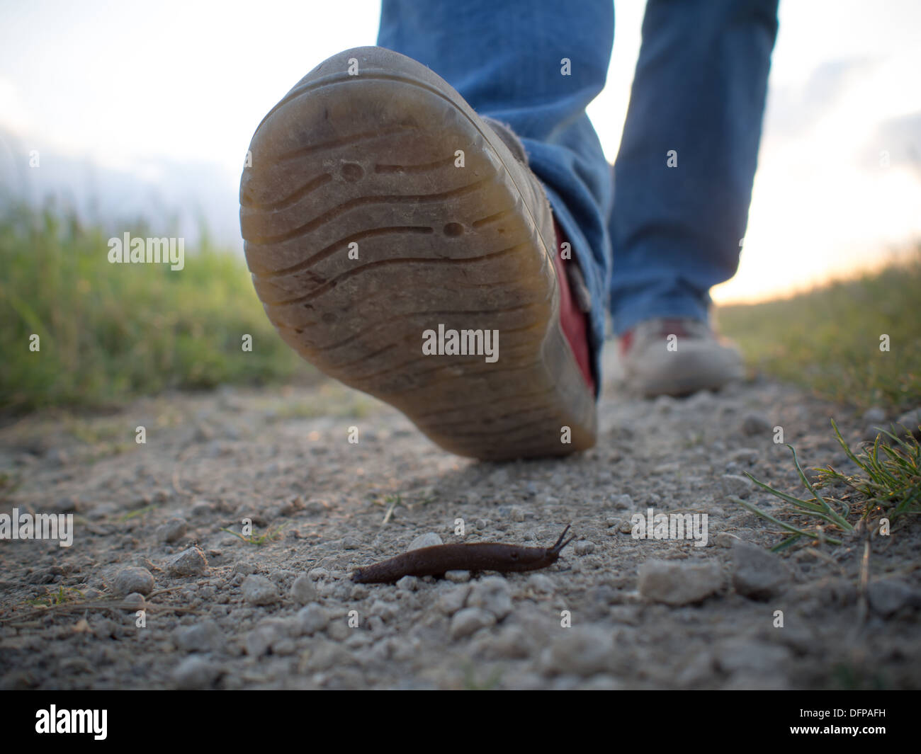 Watching your step hi-res stock photography and images - Alamy