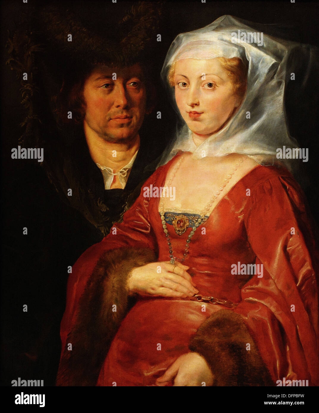 Peter Paul RUBENS - Ansegisel and St Begga - 1615 - Kunsthistoriches ...