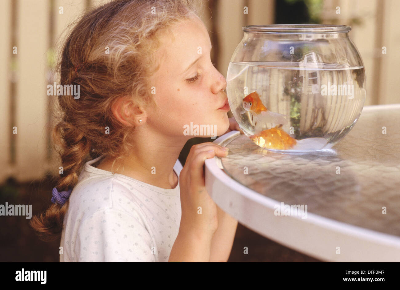 Girl Kissing Fish High Resolution Stock Photography and Images - Alamy