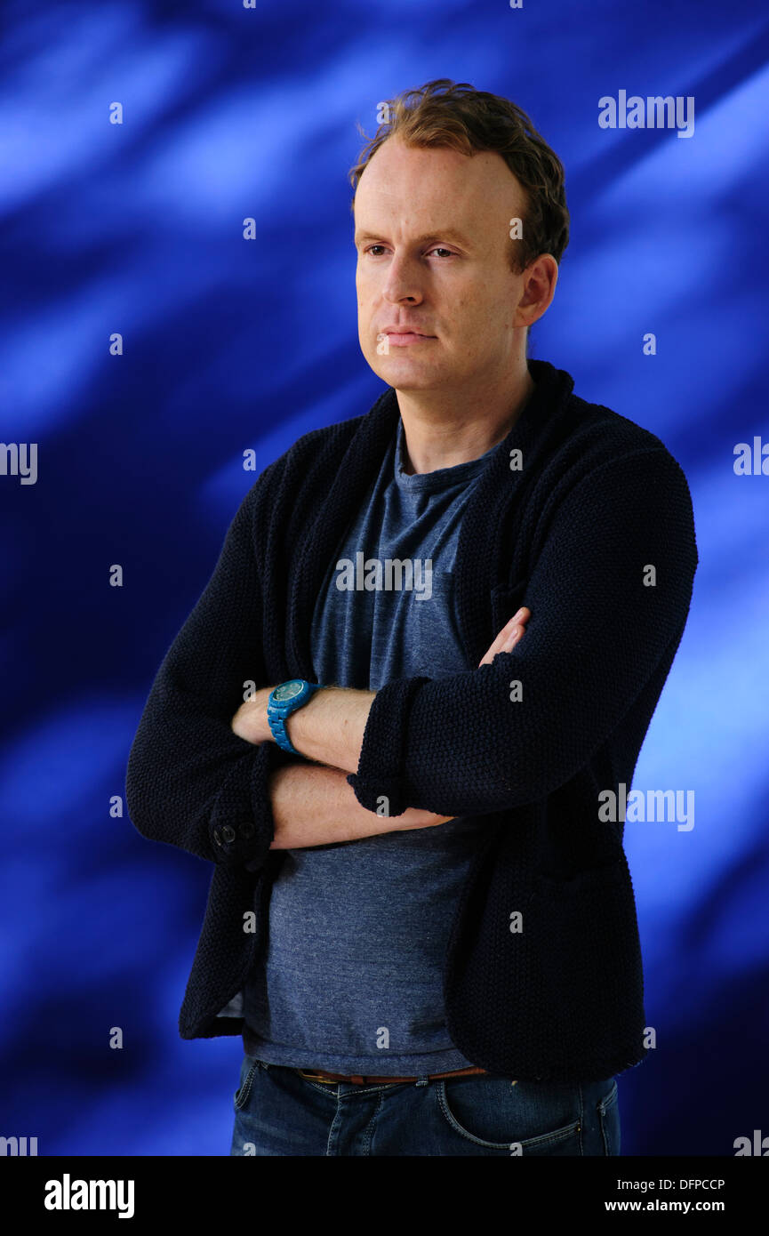 Matt Haig, British novelist and journalist, attending the Edinburgh ...