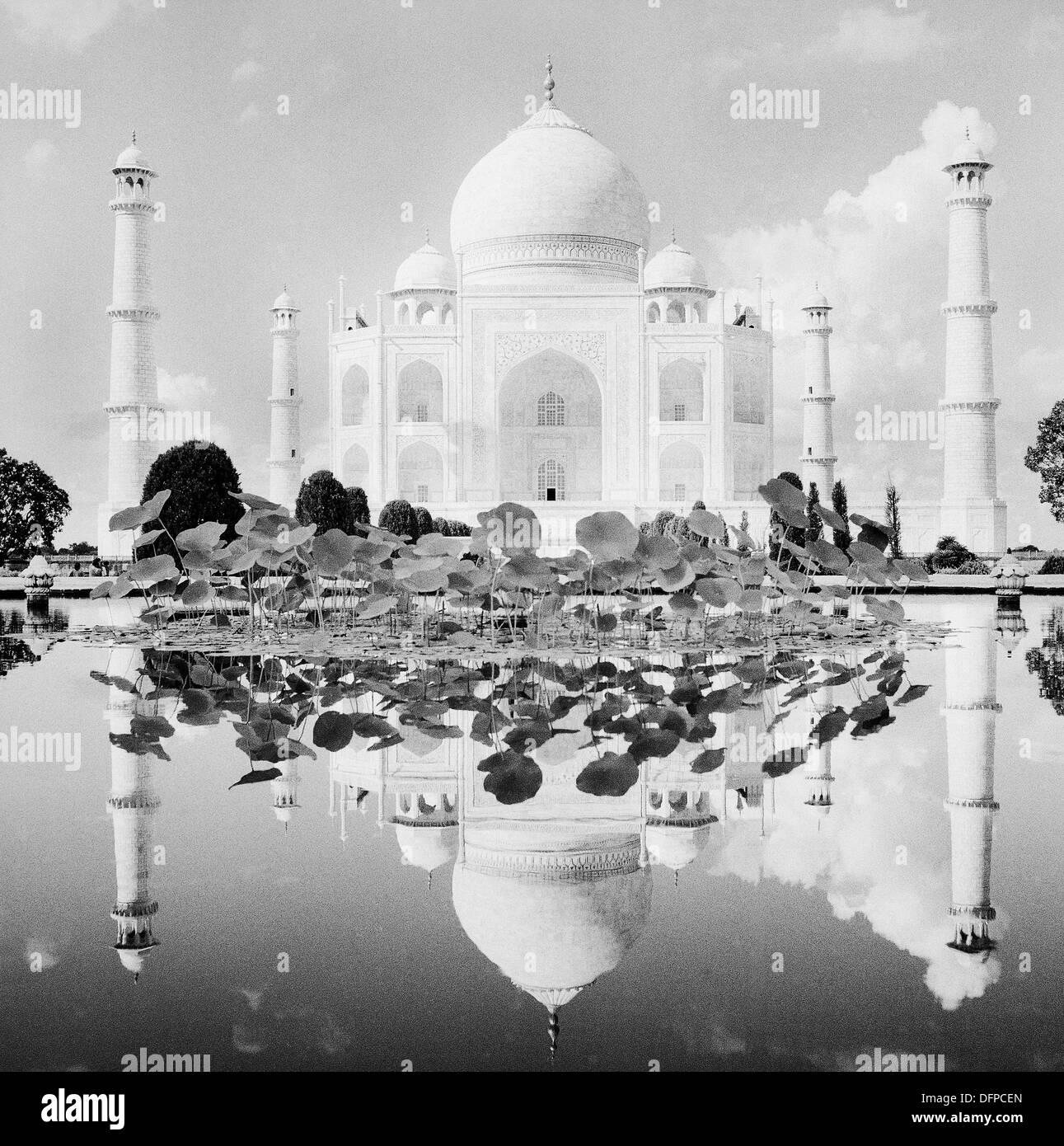 Taj architecture Black and White Stock Photos & Images - Alamy