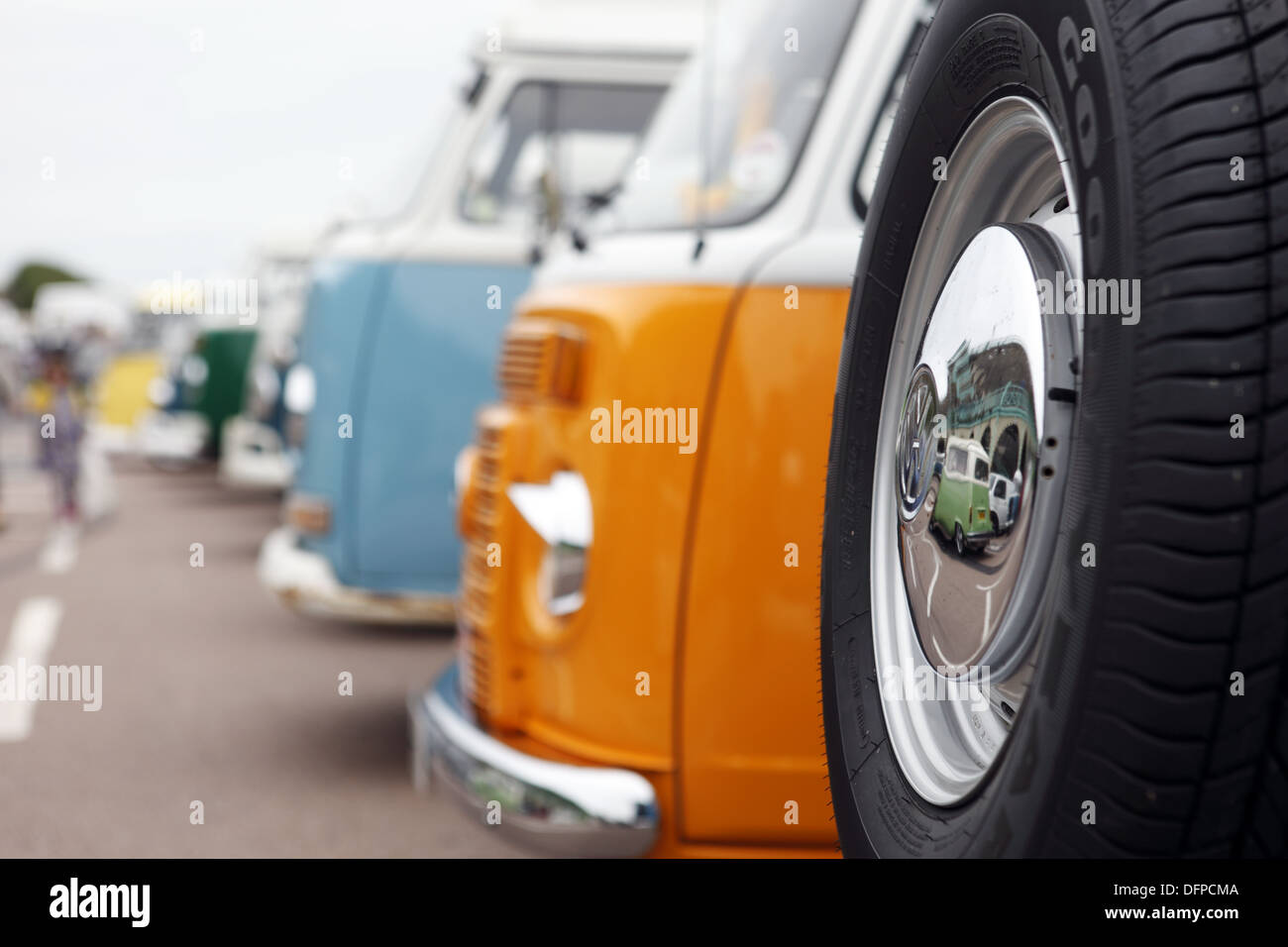 The annual 'Brighton Breeze' VW camper van rally for enthusiasts takes ...