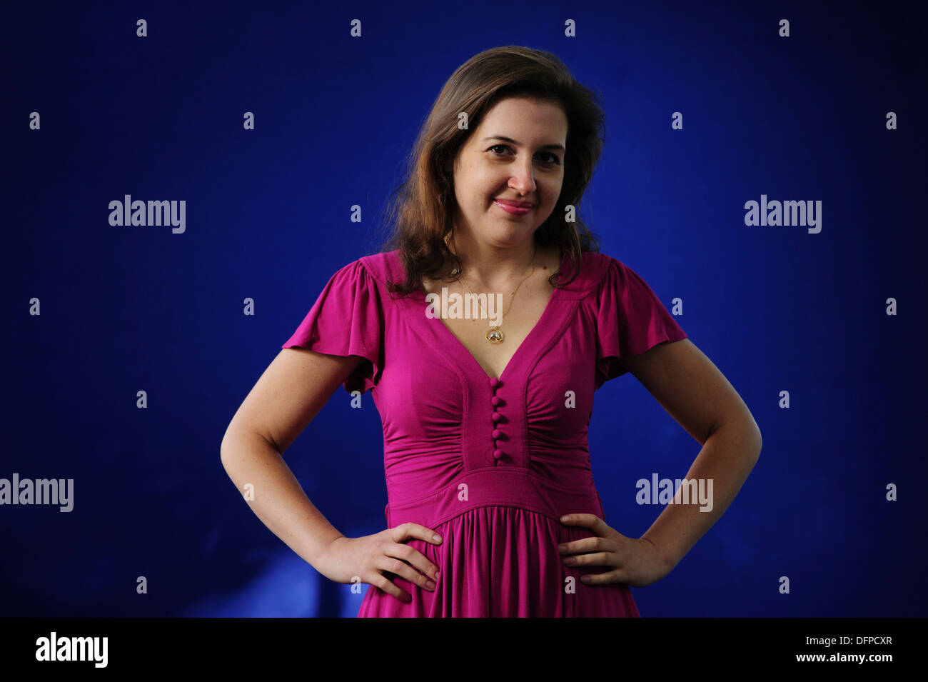 Hadley Freeman, American-born journalist, attending at the Edinburgh ...