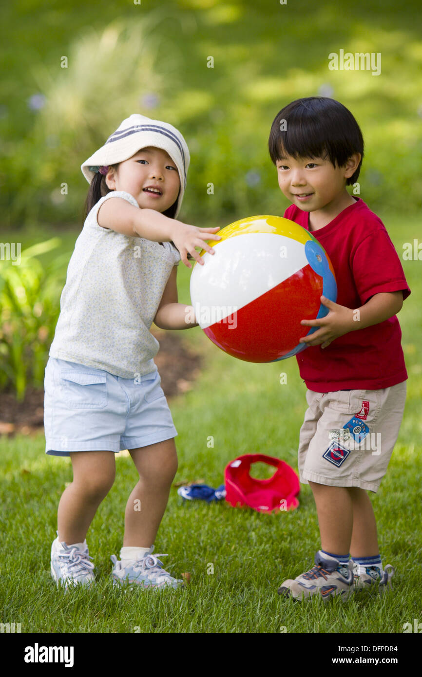 Japanese Kids Playing
