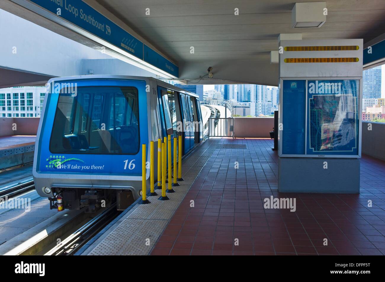 Downtown metrorail station hi-res stock photography and images - Alamy