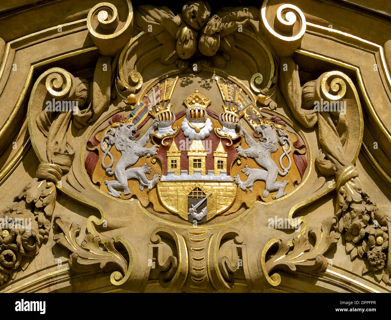 Czech republic coat of arms hi-res stock photography and images - Alamy
