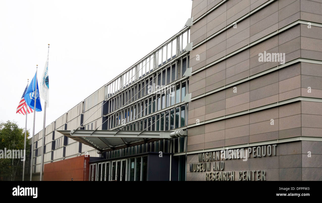 Mashantucket Pequot museum and research center in CT Stock Photo - Alamy