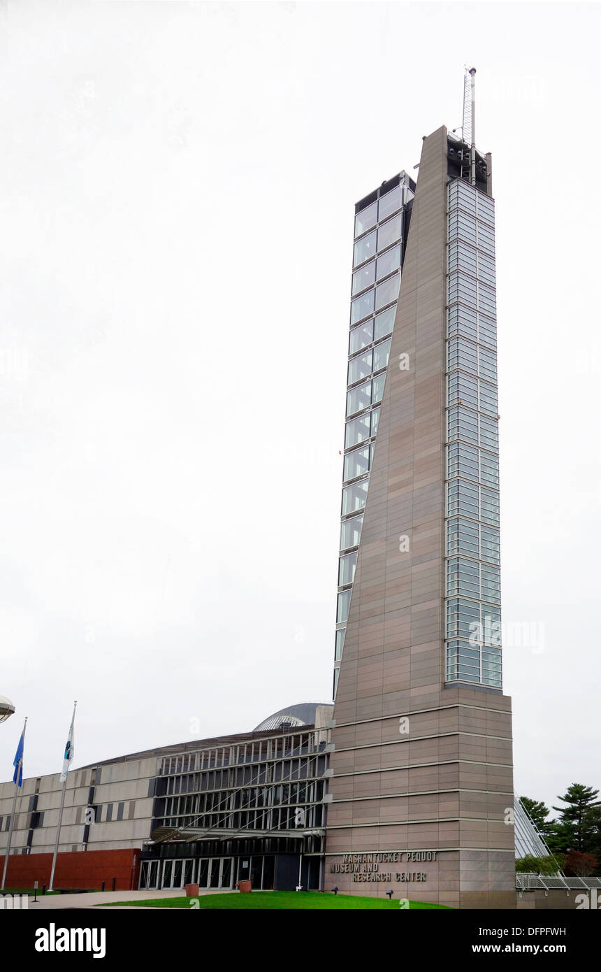 Mashantucket Pequot museum and research center in CT Stock Photo - Alamy