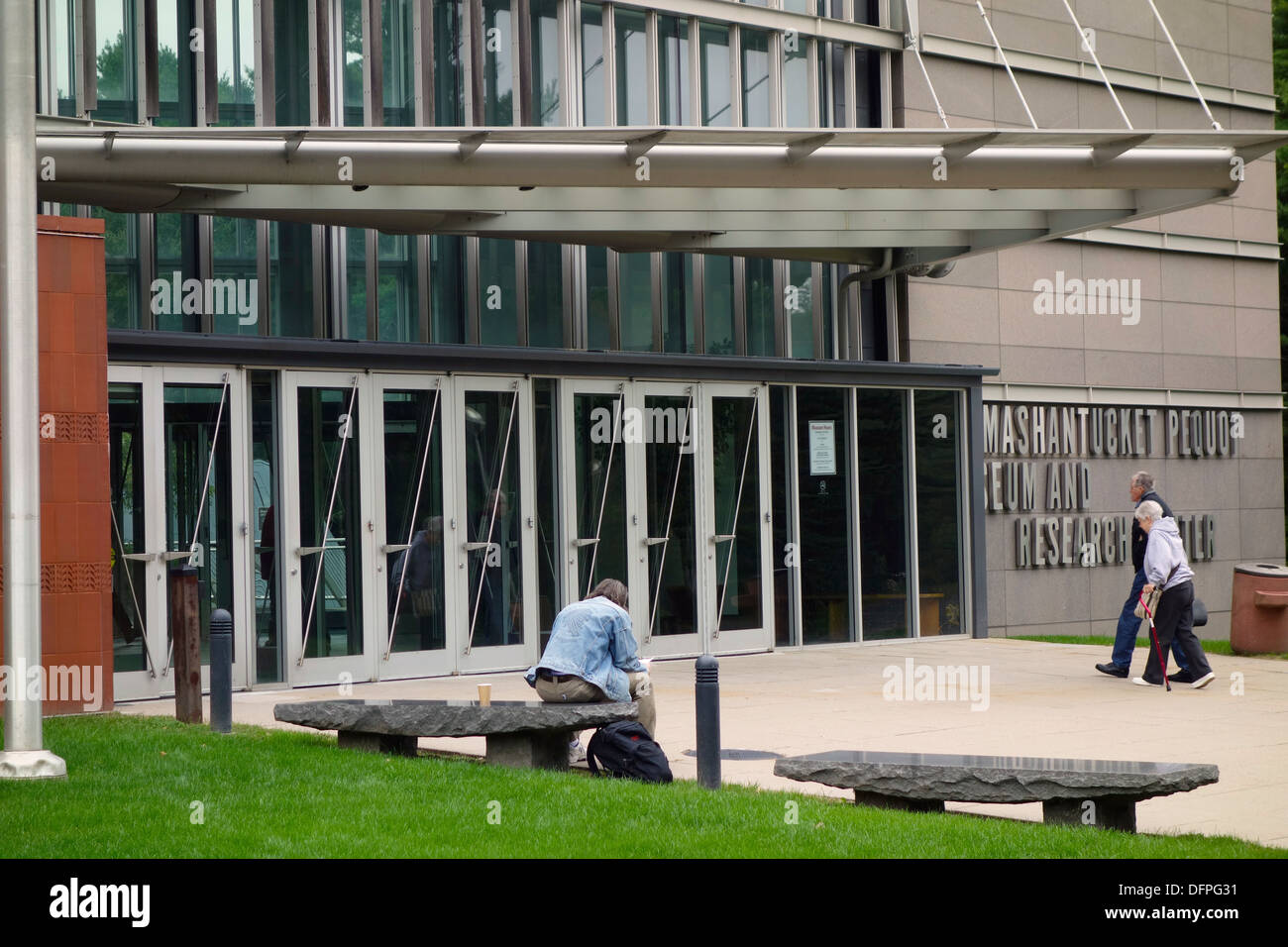 Mashantucket Pequot museum and research center in CT Stock Photo - Alamy