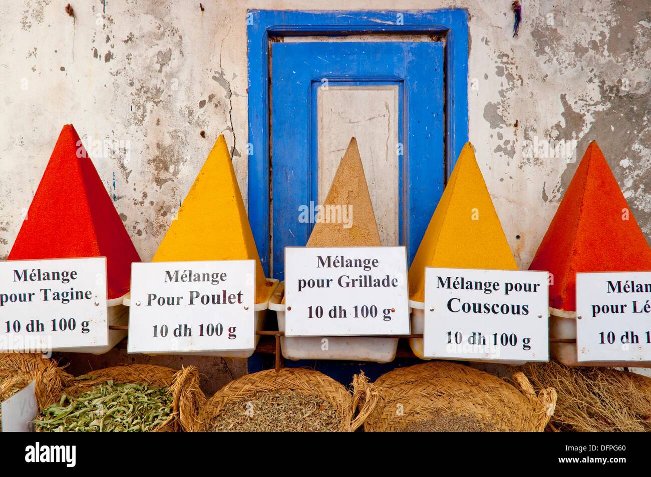 Morocco Spice Pyramid High Resolution Stock Photography and Images - Alamy