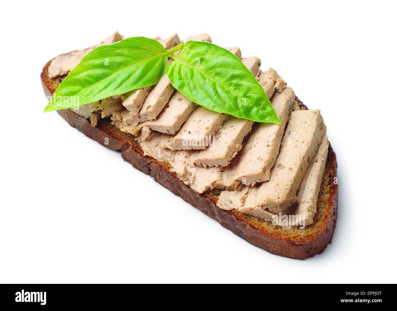 Pate of liver Cut Out Stock Images & Pictures - Alamy