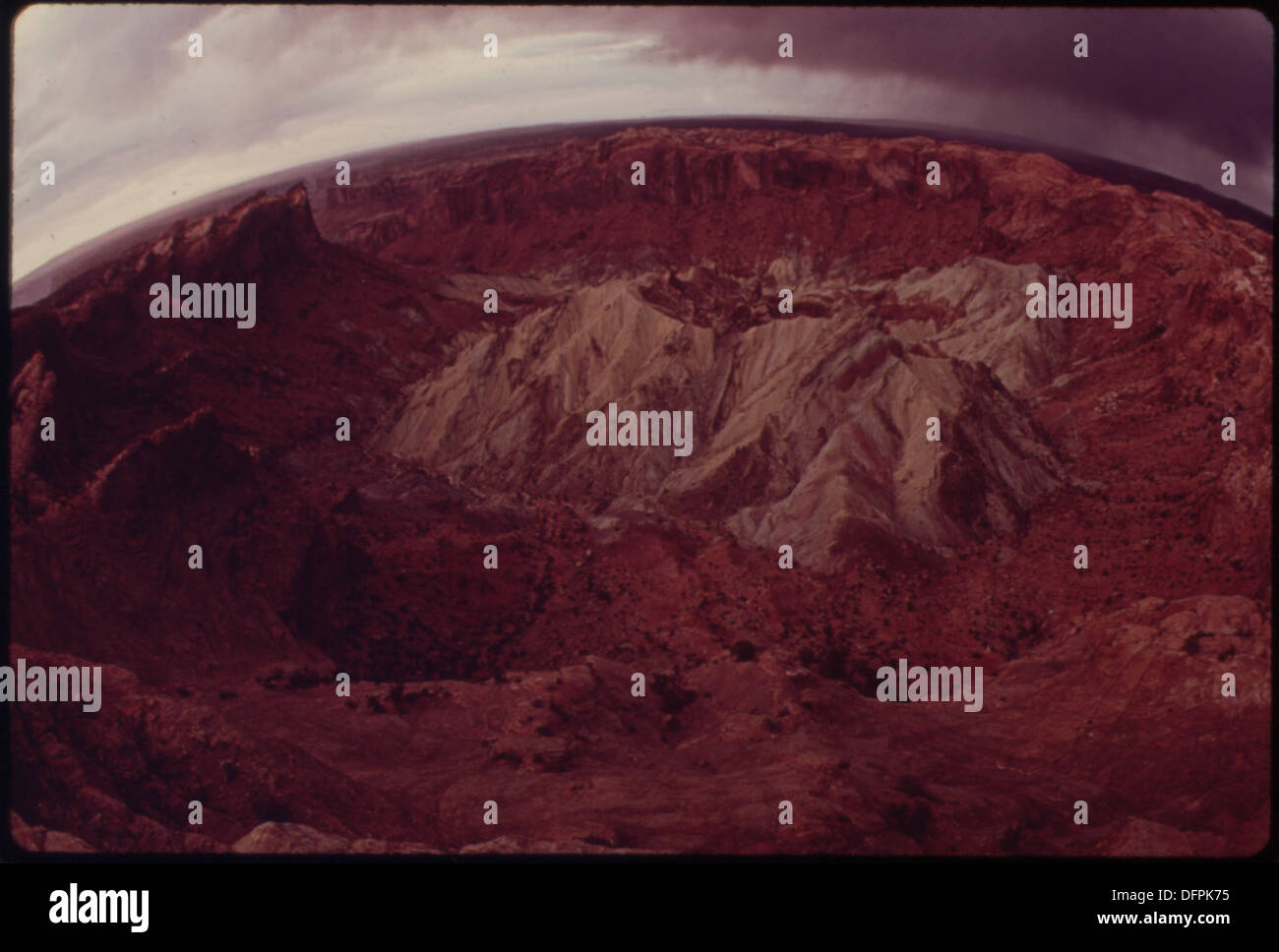Upheaval Dome is a unique geological formation in the Canyonlands ...