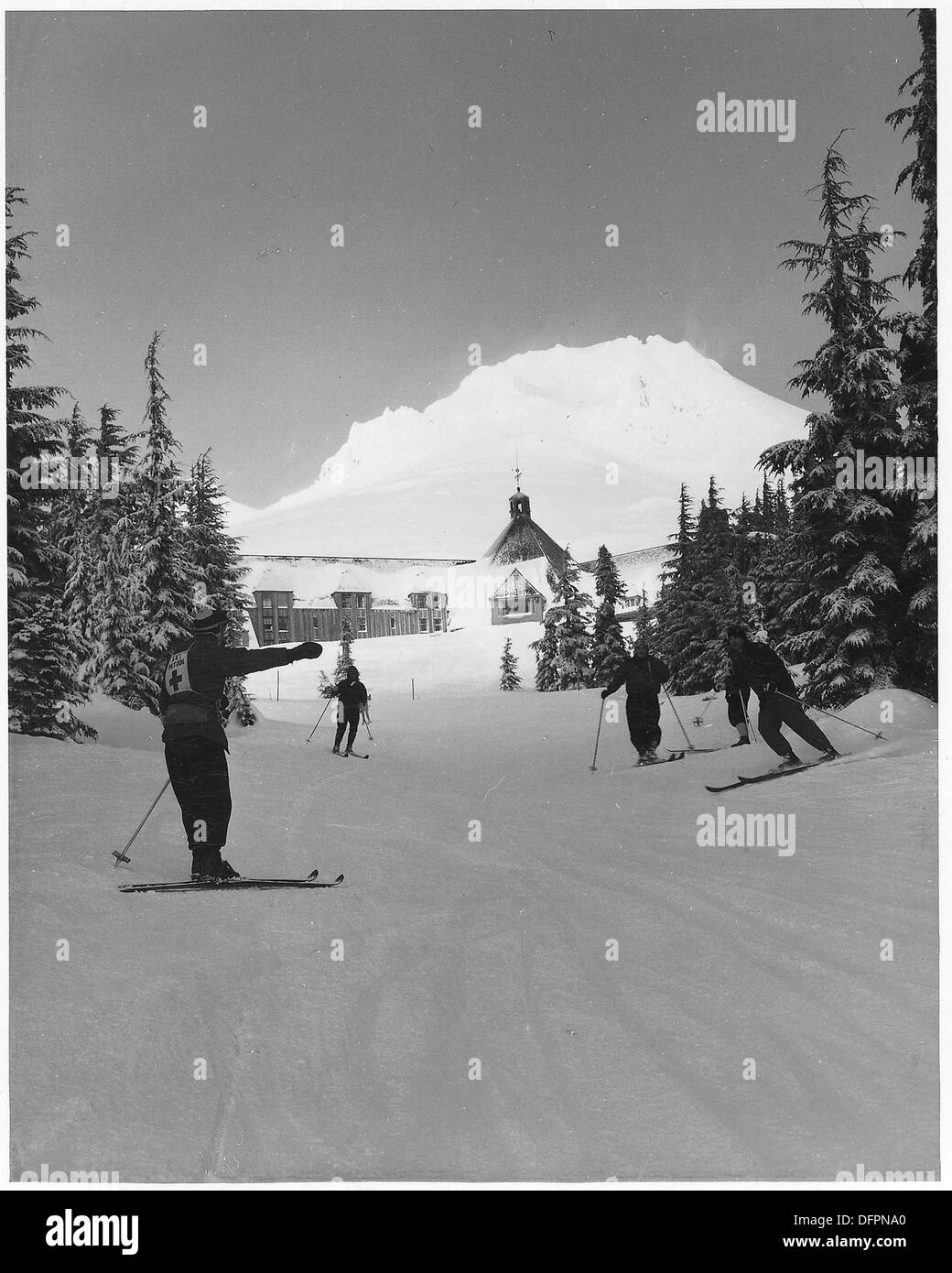 Round lodge Black and White Stock Photos & Images - Alamy