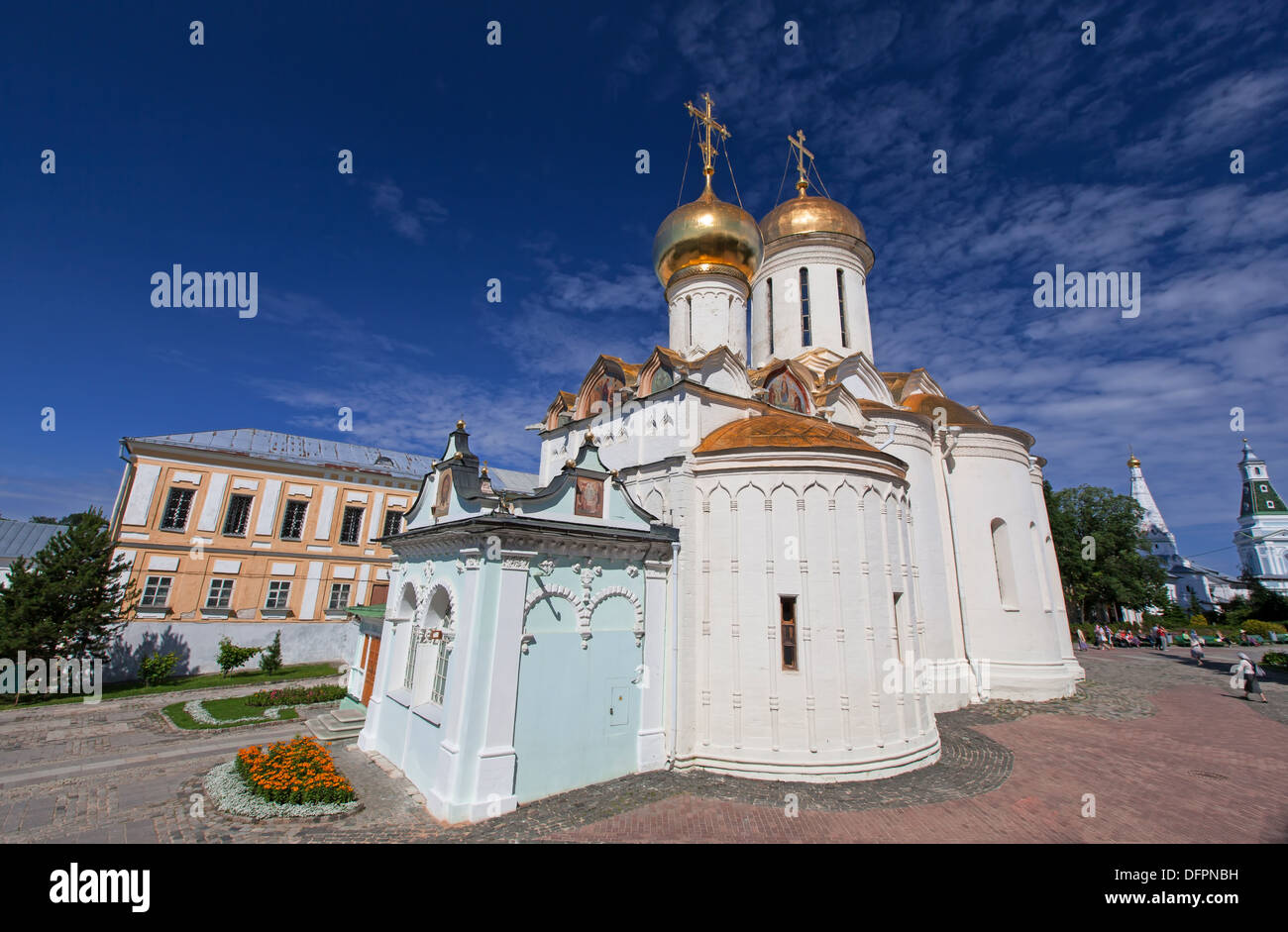 Great monasteries russia trinity sergius lavra hi-res stock photography ...
