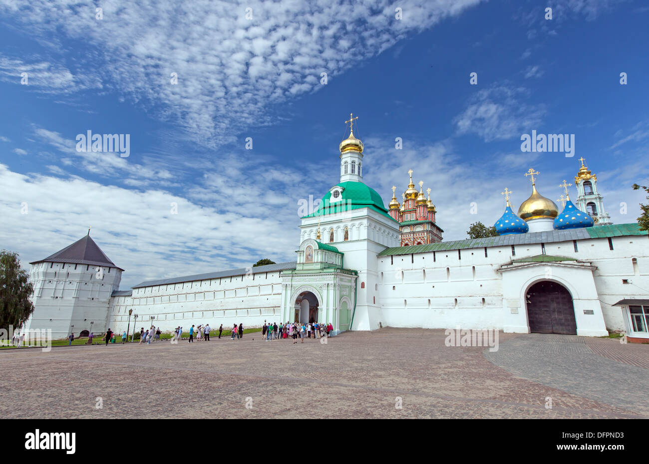 Great monasteries of Russia. The Trinity-Sergius Lavra. The tomb of ...