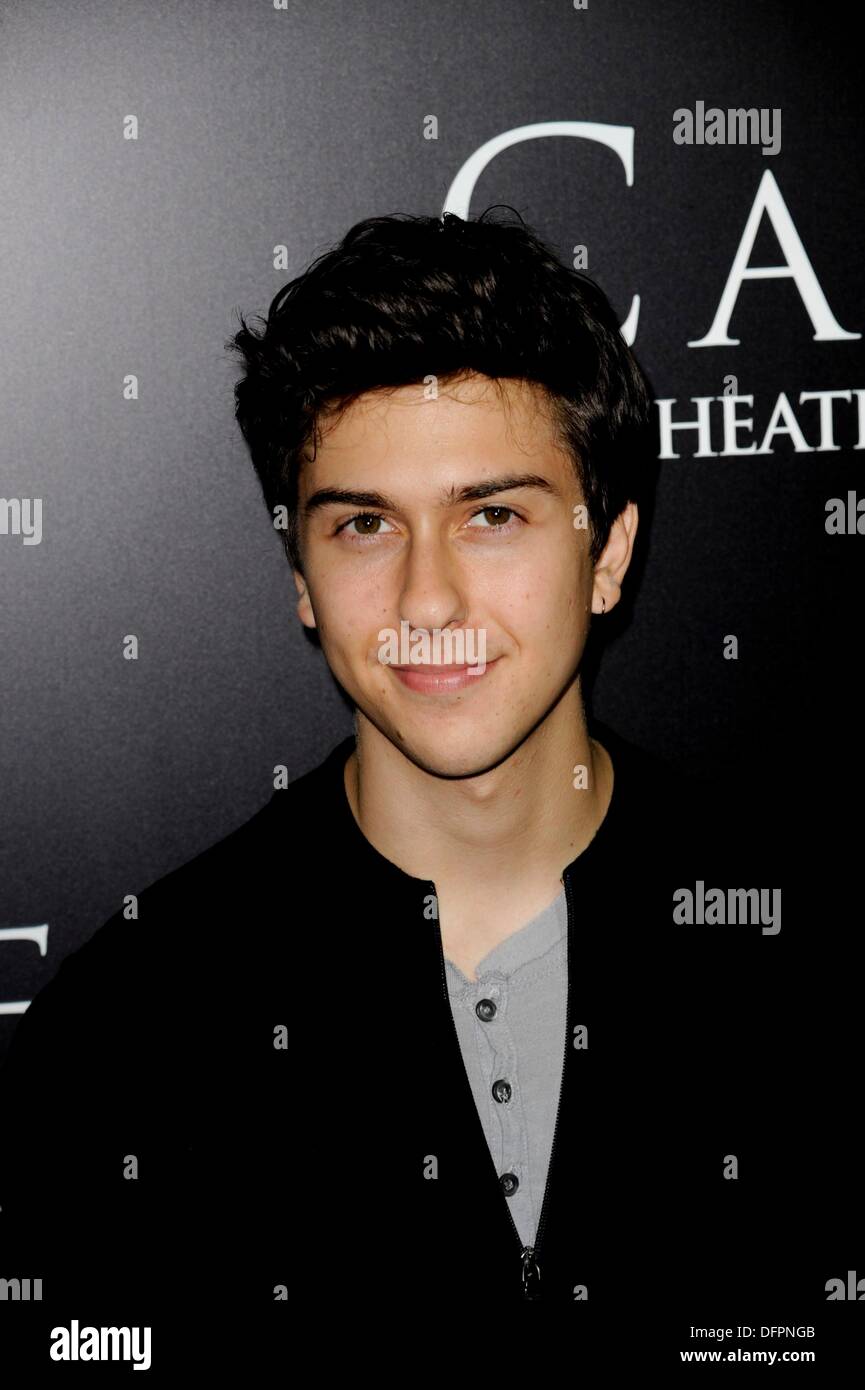 Hollywood, CA, . 7th Oct, 2013. Nat Wolff at arrivals for CARRIE ...