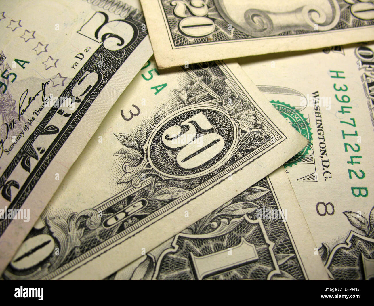 us dollars bills Stock Photo - Alamy