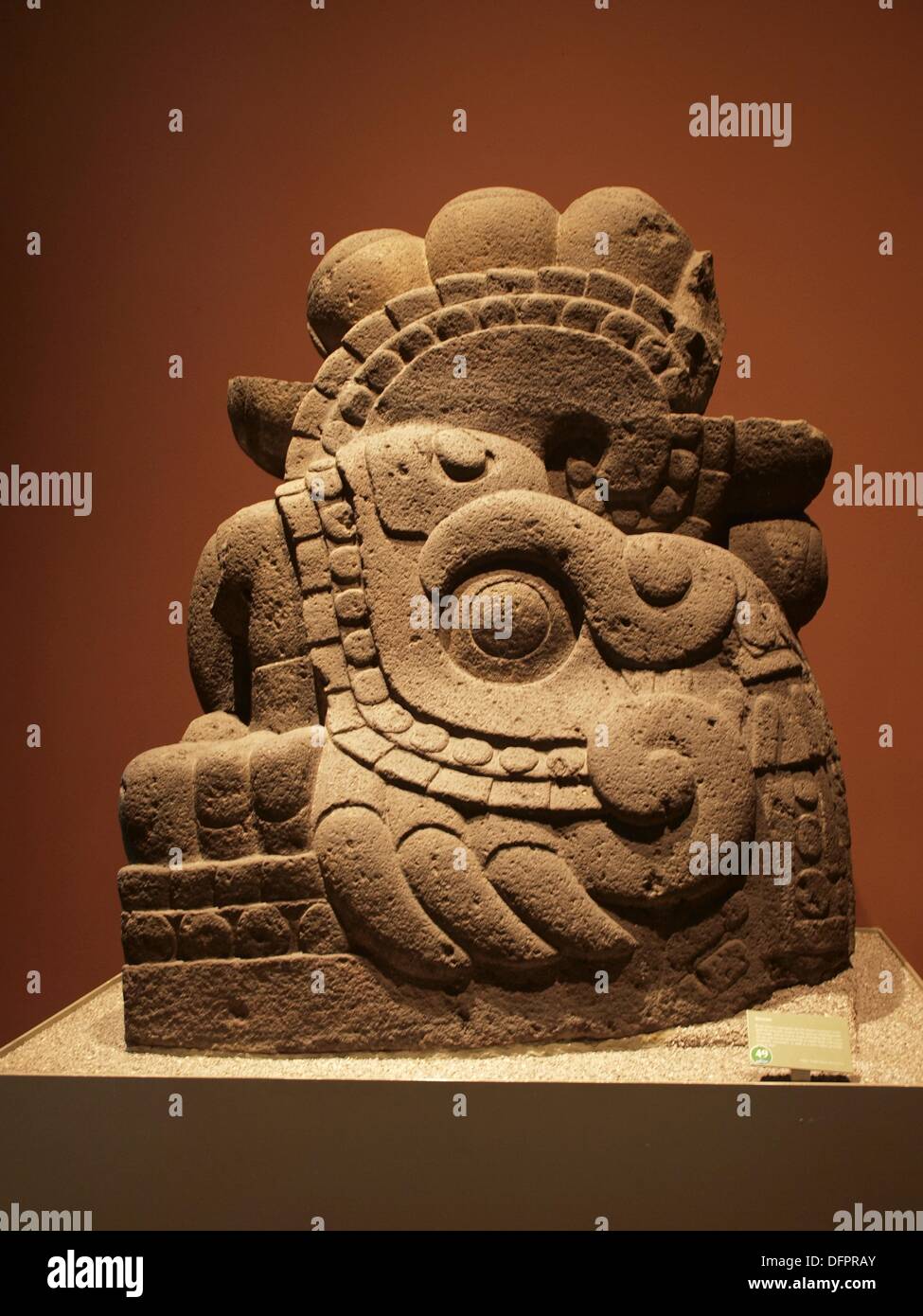 Pre Columbian Art Mexico Aztec Serpent Stock Photos & Pre Columbian Art ...