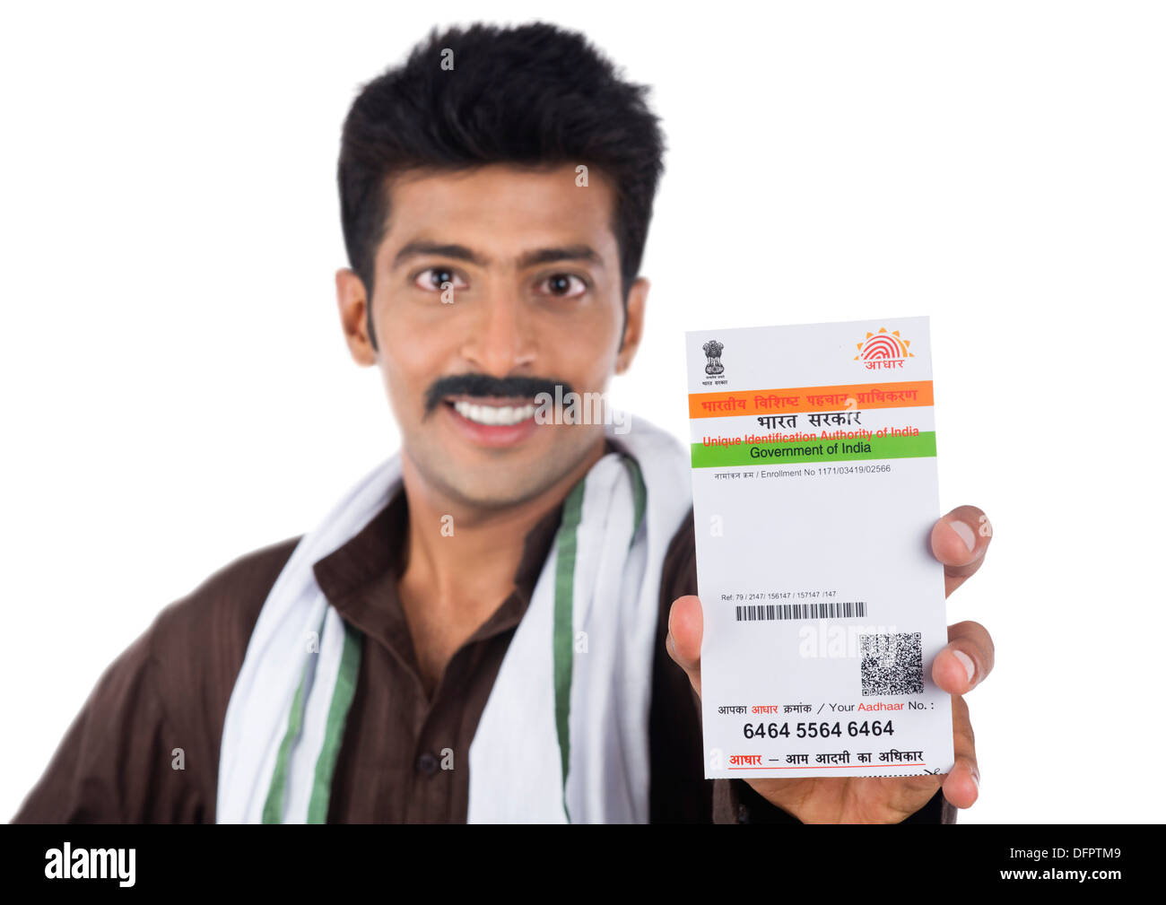 Aadhaar card hi-res stock photography and images - Alamy