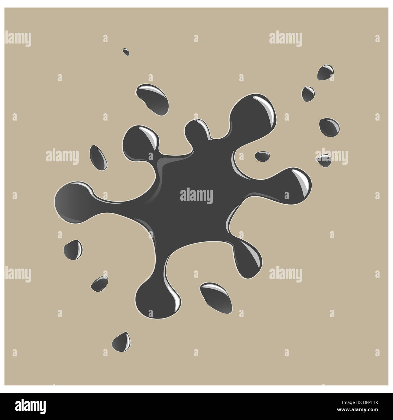 Inky mark hi-res stock photography and images - Alamy