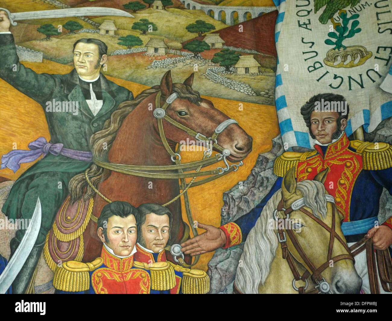 Castillo de chapultepec mural hi-res stock photography and images - Alamy