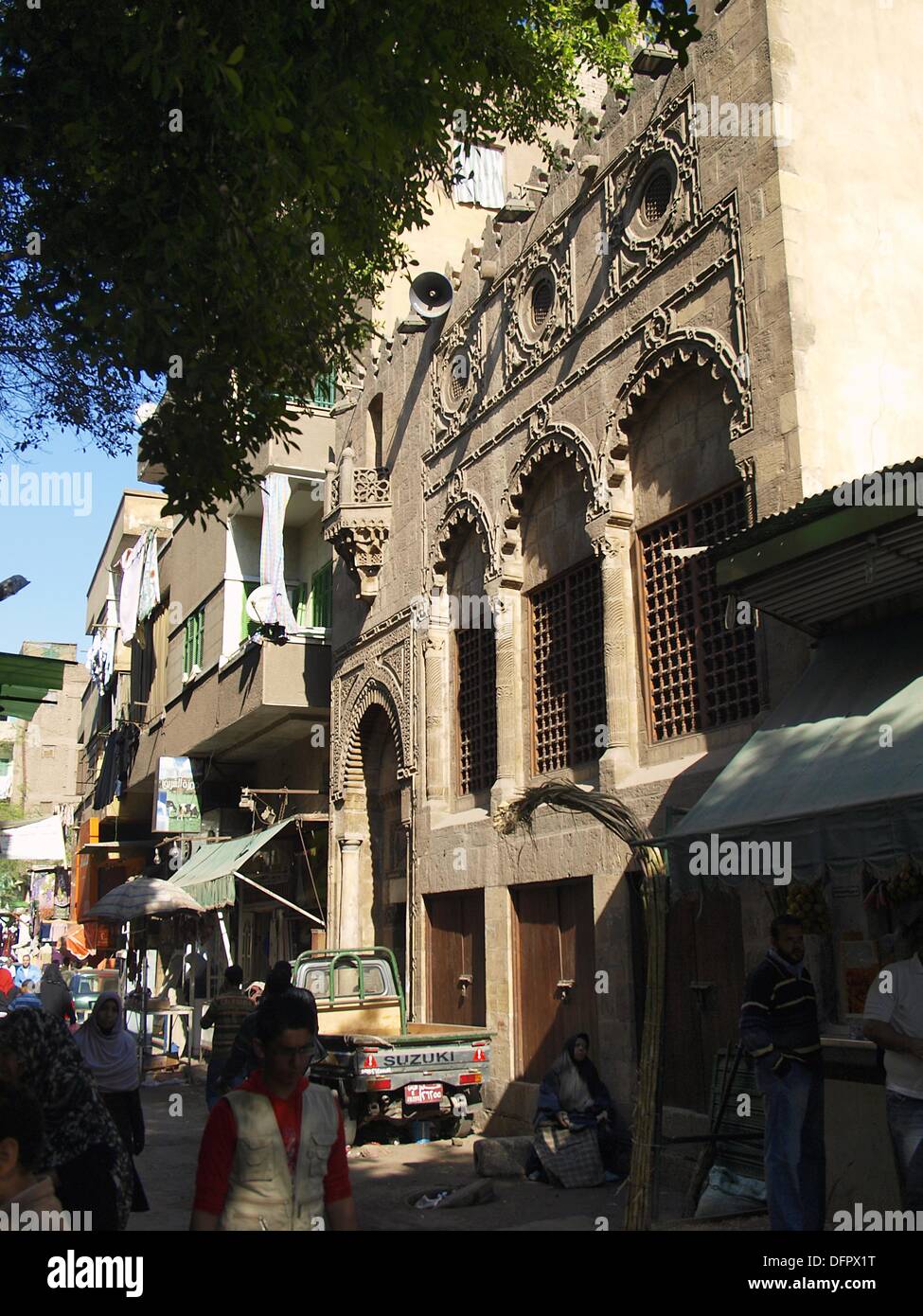 Mamluk Architecture Islamic Quarter Cairo Stock Photos & Mamluk ...
