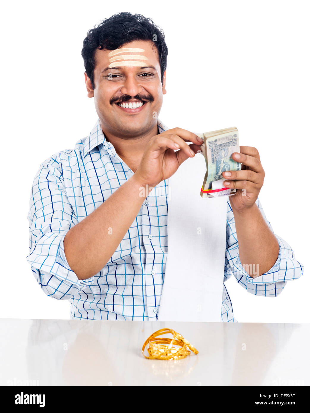 Portrait south indian man holding hi-res stock photography and images ...