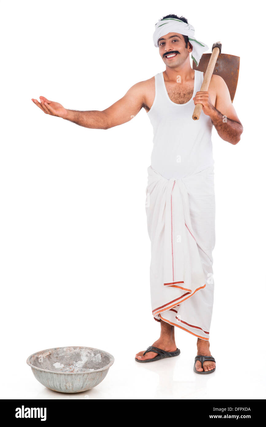 Indian spade Cut Out Stock Images & Pictures - Alamy