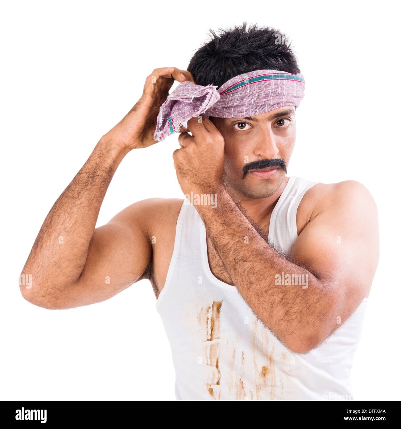 White head cloth hi-res stock photography and images - Alamy