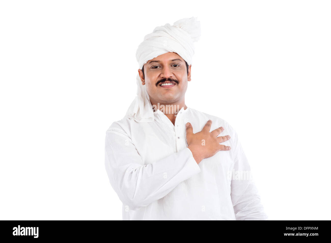 Man hand on heart hi-res stock photography and images - Alamy