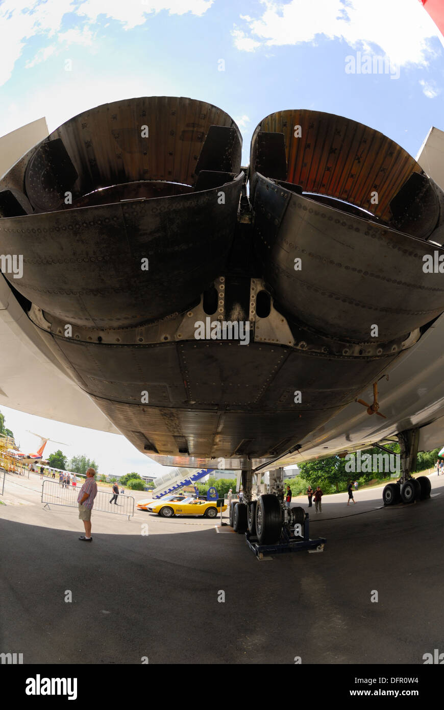 The Concorde at the Brooklands Museum in England Stock Photo - Alamy