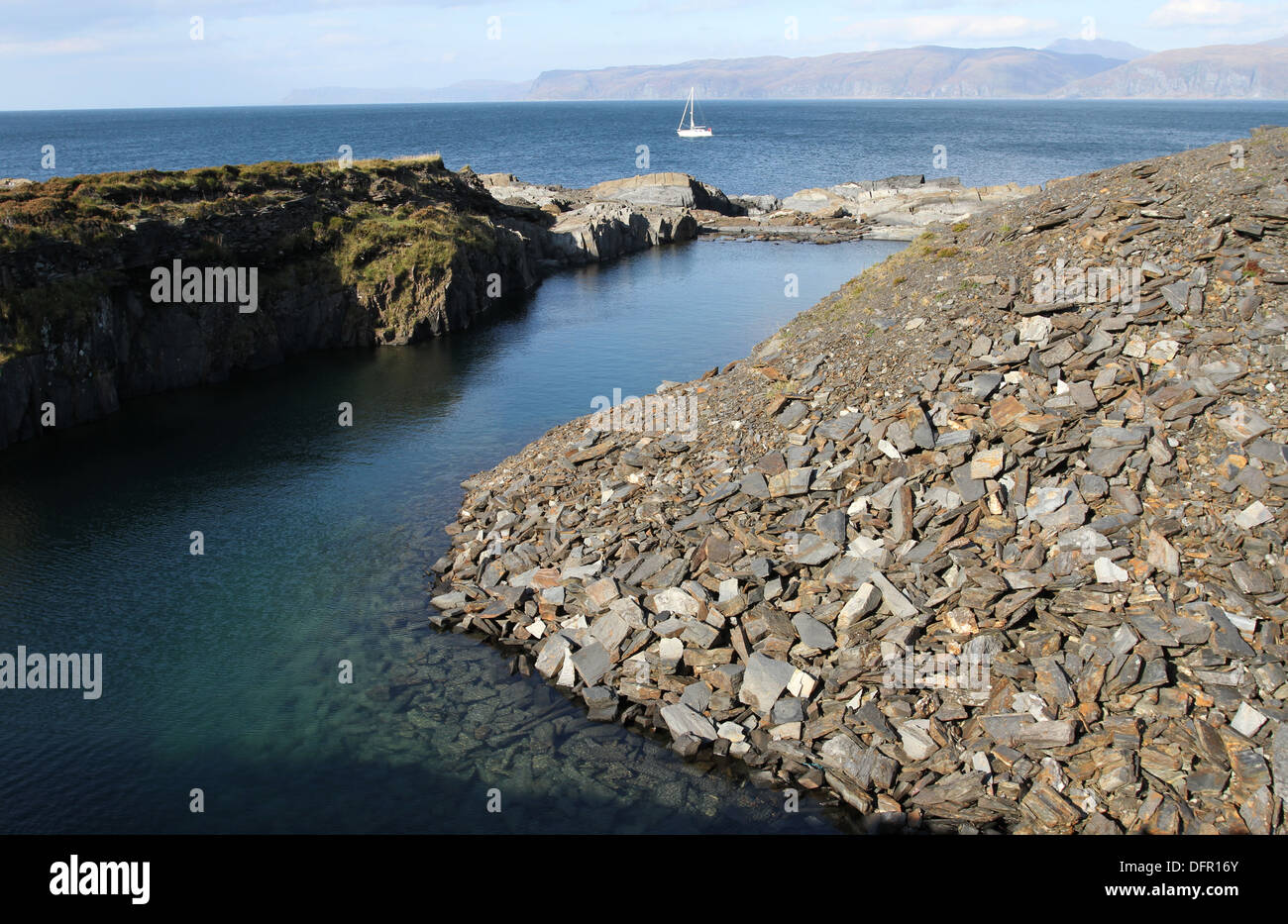 Slate beach hi-res stock photography and images - Alamy