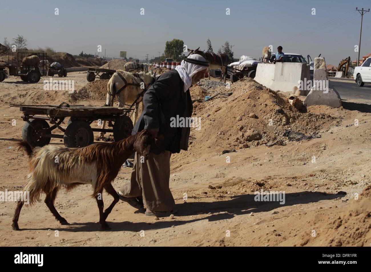 Oct. 8, 2013 - Gaza City, Gaza Strip, Palestinian Territory ...