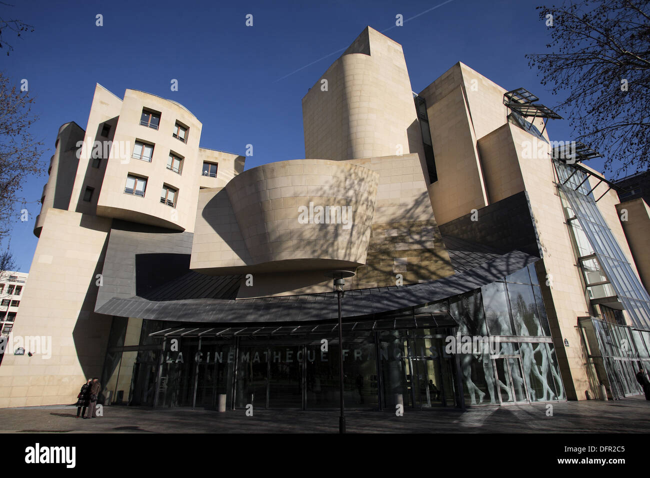 Cinematheque francaise building hi-res stock photography and images - Alamy