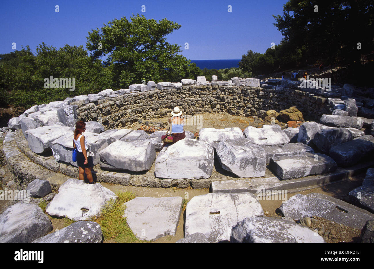 Sanctuary of the great gods hi-res stock photography and images - Alamy