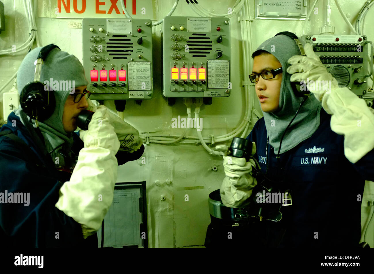 Damage control locker hi-res stock photography and images - Alamy