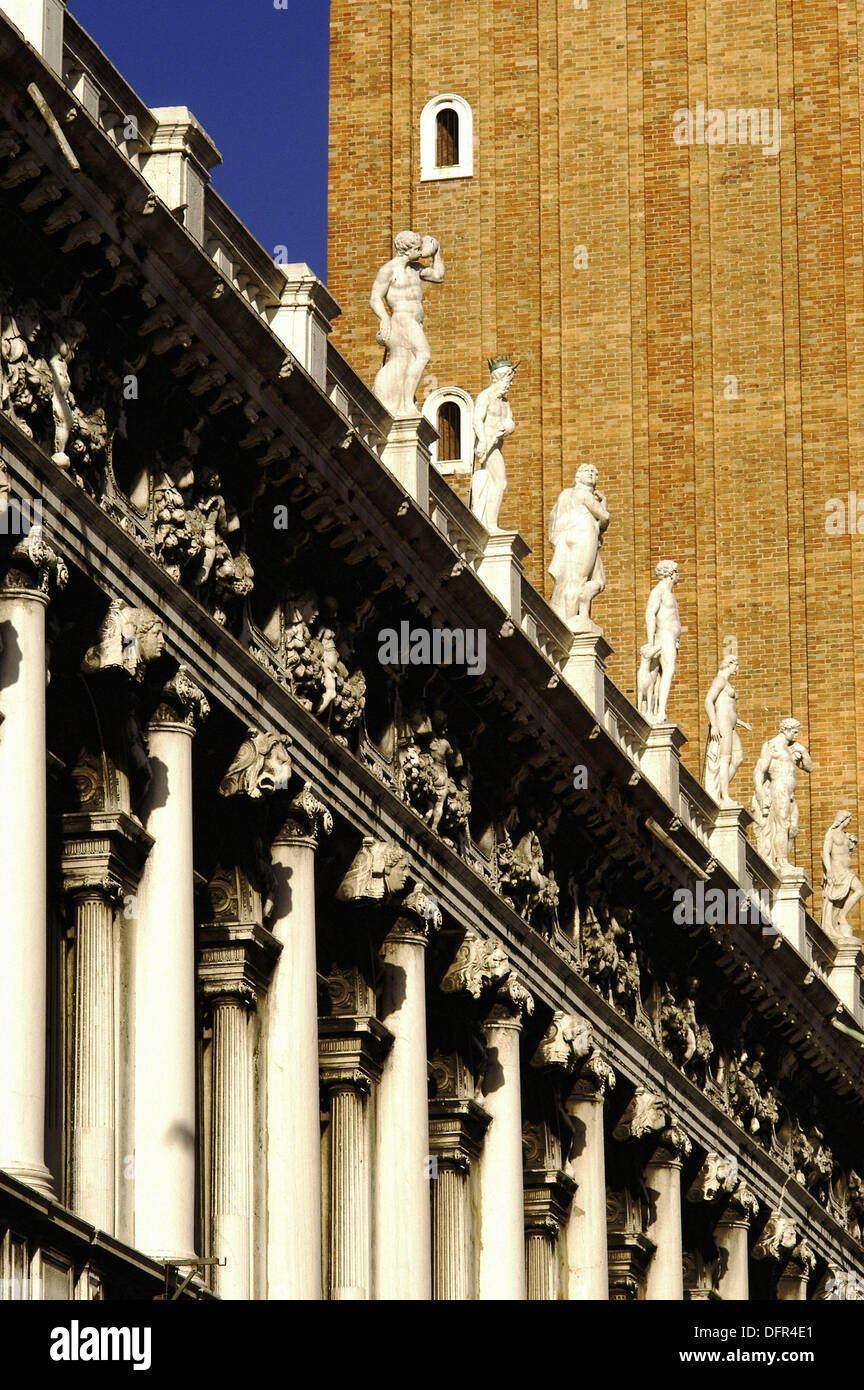 Biblioteca jacopo sansovino hi-res stock photography and images - Alamy