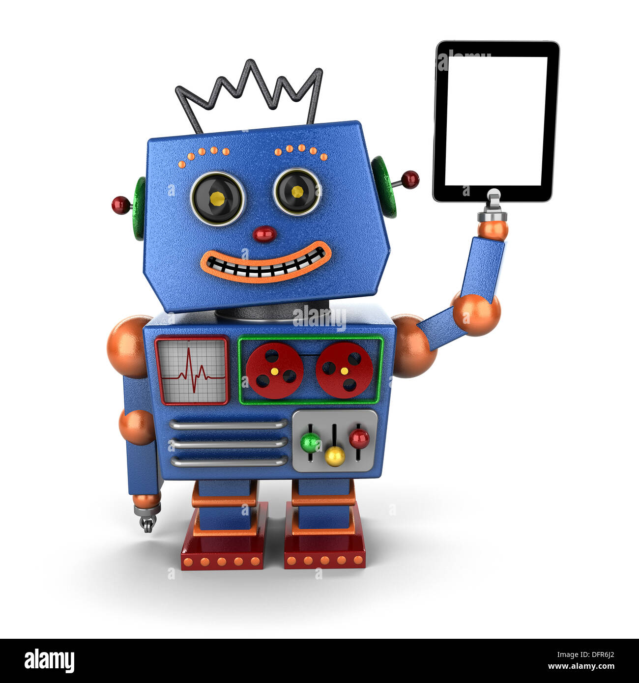 Robot with facial expression hi-res stock photography and images - Alamy