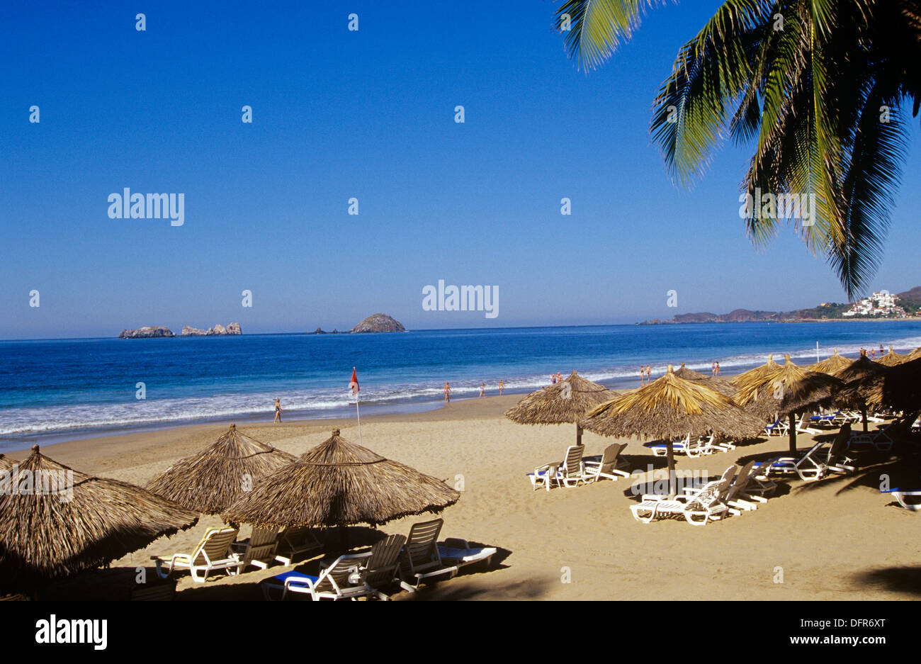 The Playa del Palmar fronts a string of luxury hotels including the ...